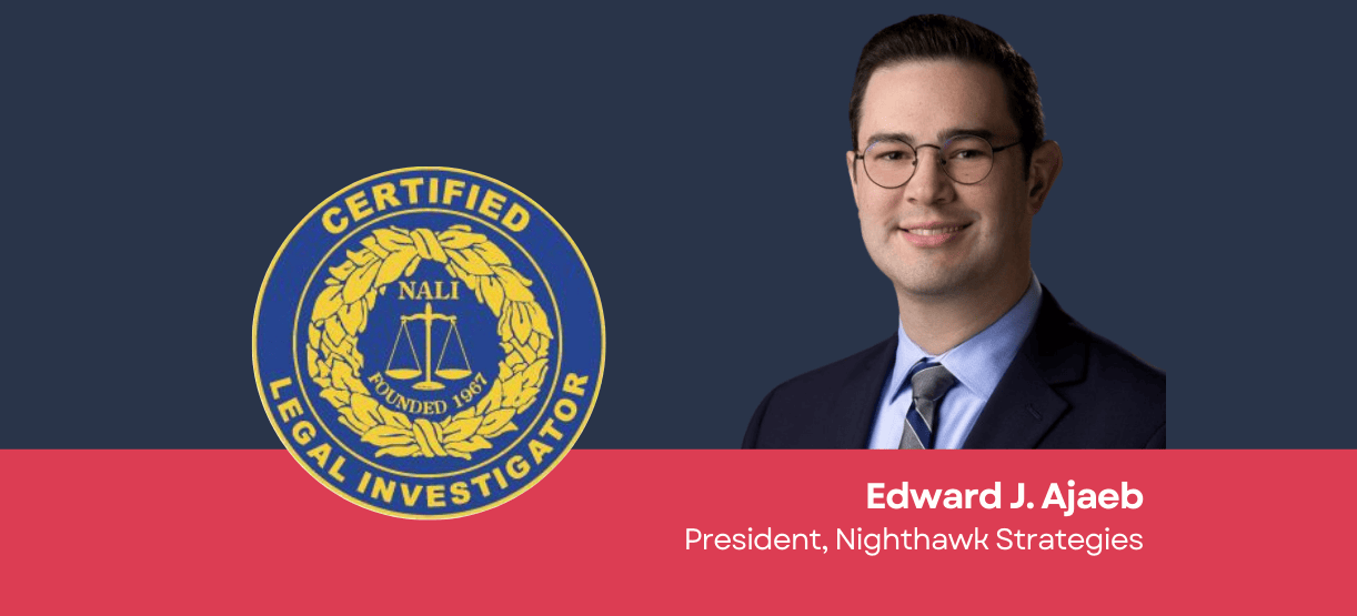 Nighthawk Strategies CEO Edward Ajaeb Attains Distinguished Certified ...
